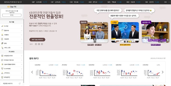 "비대면 외환거래, 더욱 편리하게"... 국민은행, ‘KB Star FX’ 주목